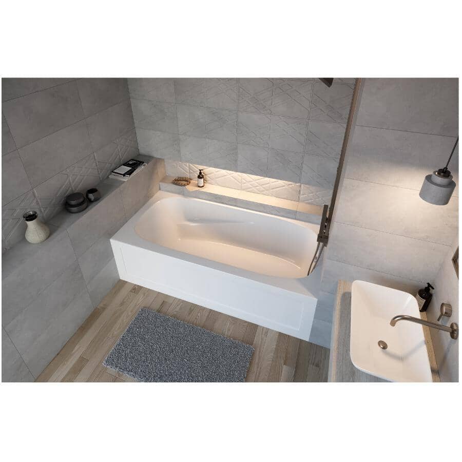 MIROLIN 60" x 30" Phoenix Acrylic Tub | Home Hardware