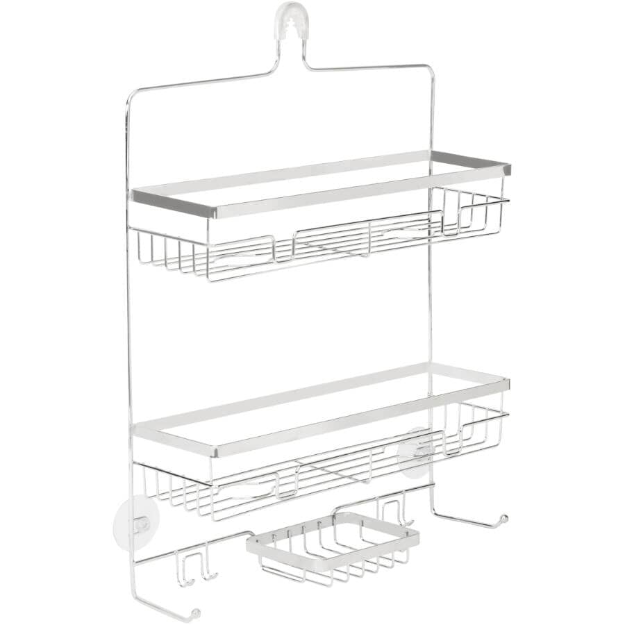 MAISON KLEEN Jumbo 2 Tier Shower Caddy | Home Hardware