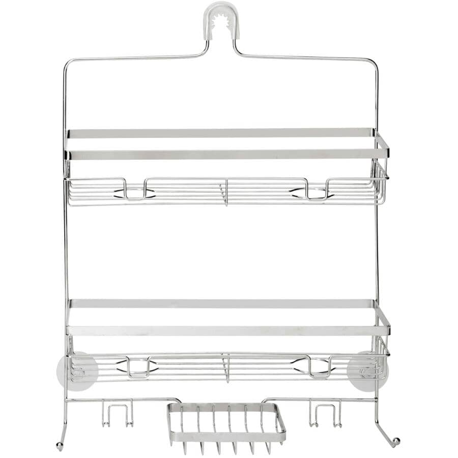 MAISON KLEEN Jumbo 2 Tier Shower Caddy | Home Hardware