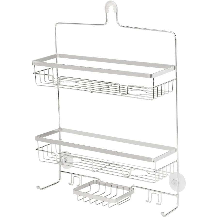 MAISON KLEEN Jumbo 2 Tier Shower Caddy | Home Hardware