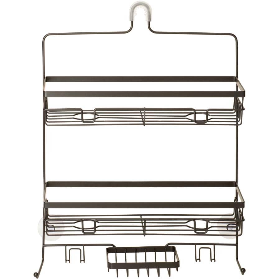 MAISON KLEEN Jumbo 2 Tier Shower Caddy | Home Hardware