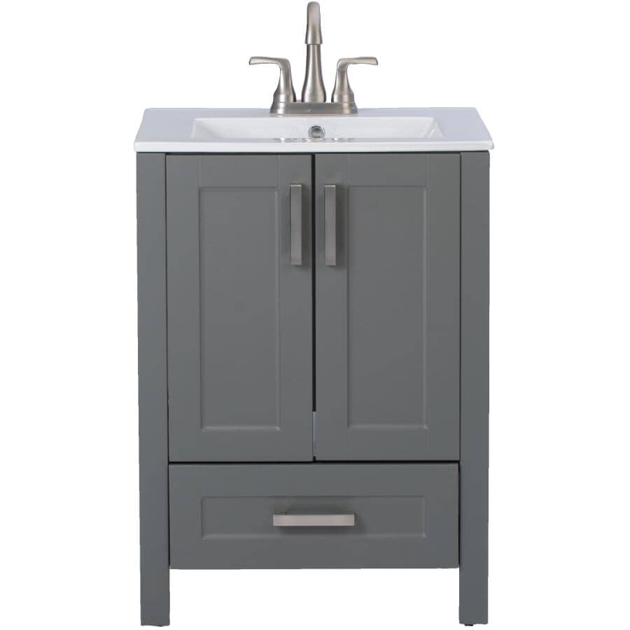 CHELINI 24" W x 18" D Clare Vanity with Vitreous China Top | Home Hardware