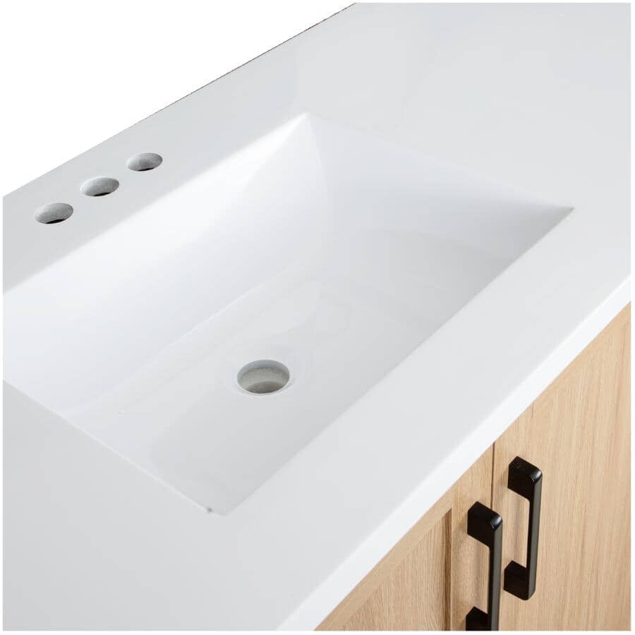 CRAFT + MAIN 37" x 19" Marien Vanity with Cultured Marble Top | Home ...