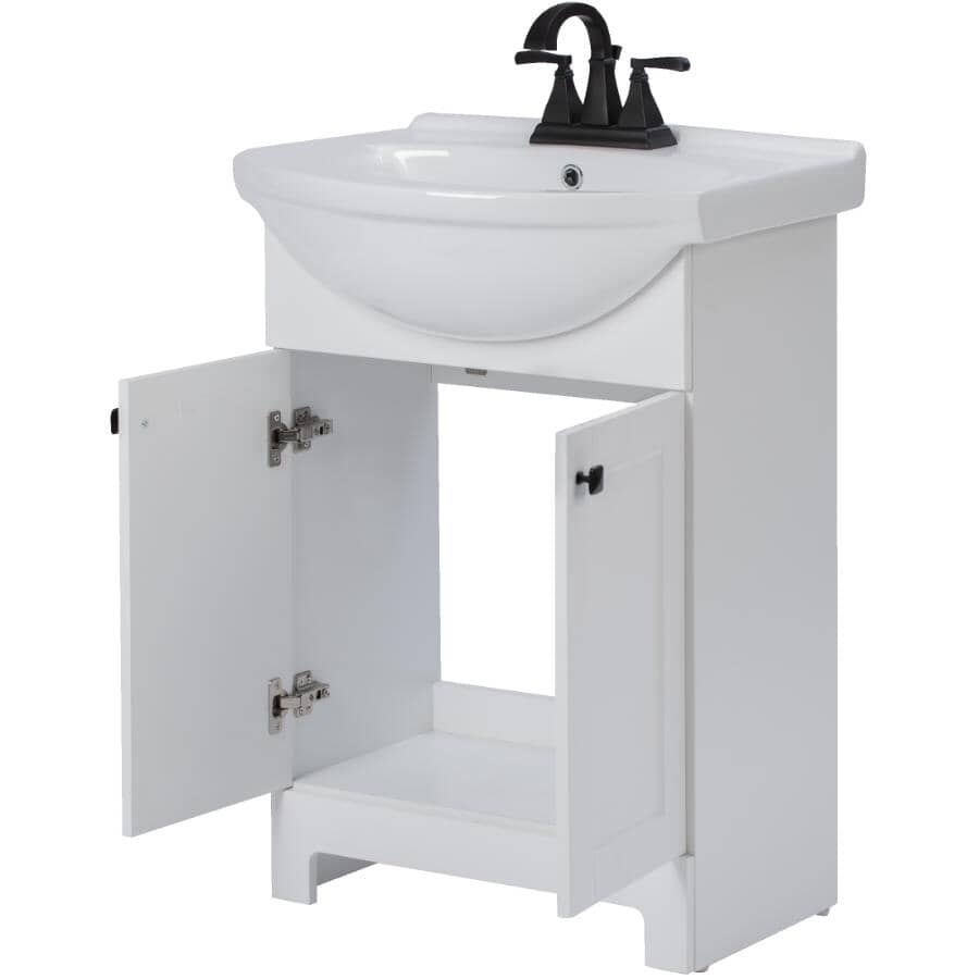 CHELINI 24" W x 19.5" D Clare with Vitreous China Top | Home Hardware