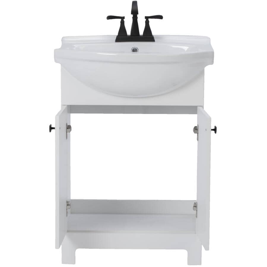 CHELINI 24" W x 19.5" D Clare with Vitreous China Top | Home Hardware
