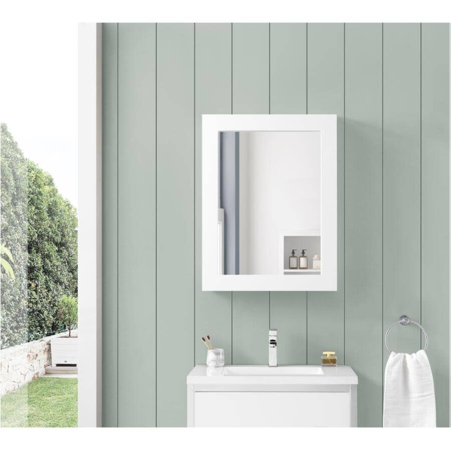 INSTYLE 20" x 26" Enzo Single Door Medicine Cabinet | Home Hardware