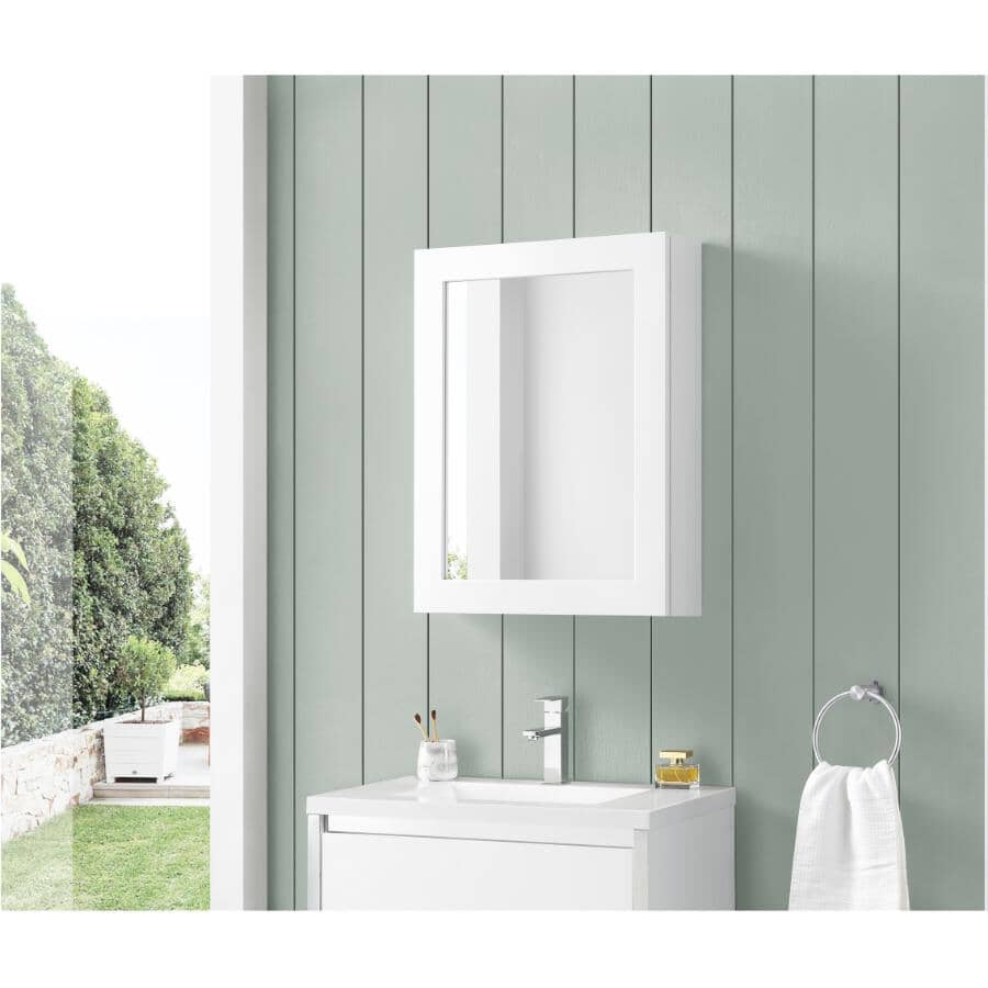 INSTYLE 20" x 26" Enzo Single Door Medicine Cabinet | Home Hardware