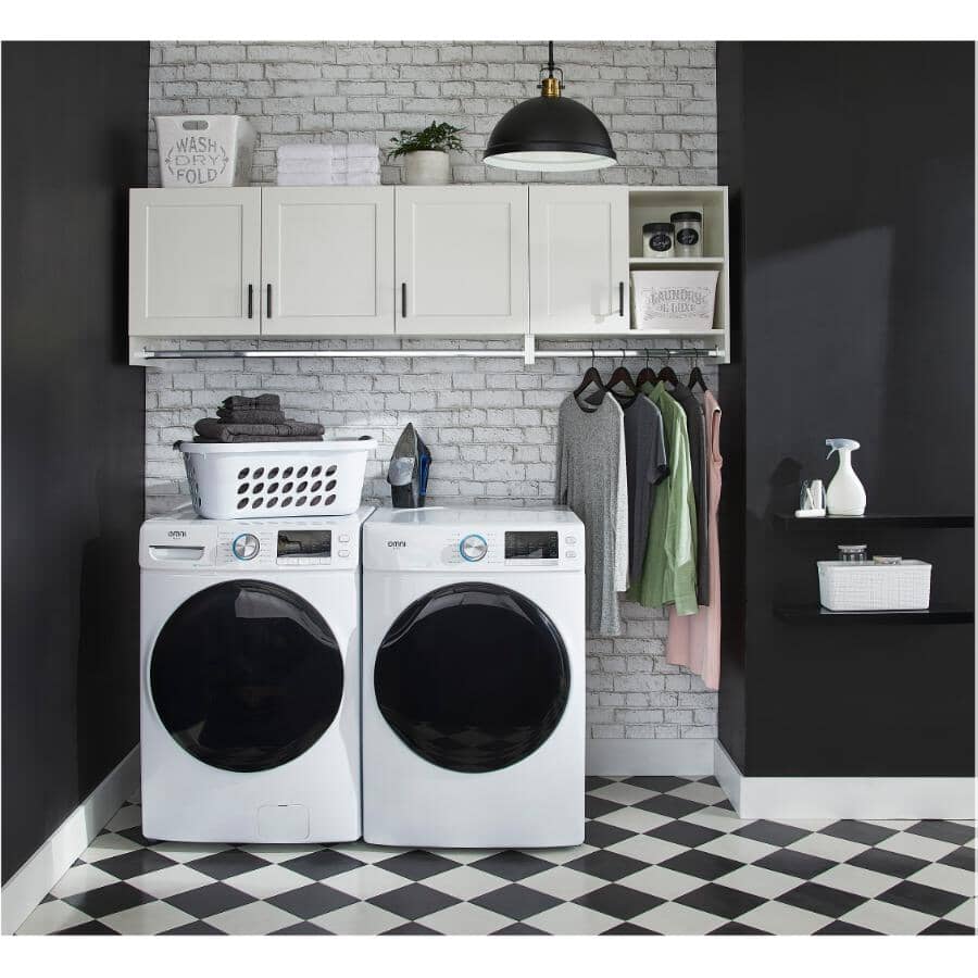 JERCO 54" x 16" Willow Collection Laundry Wall Cabinet | Home Hardware