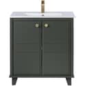 CHELINI 30" W x 18" D Emmy Vanity with Vitreous China Top | Home Hardware