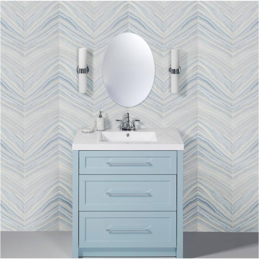 SCOTT MCGILLIVRAY 37" W x 22" D Bancroft Vanity with Cultured Marble ...