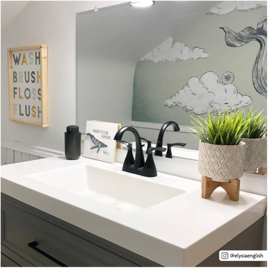 DELTA FAUCET Sandover 2 Handle Lavatory Faucet | Home Hardware
