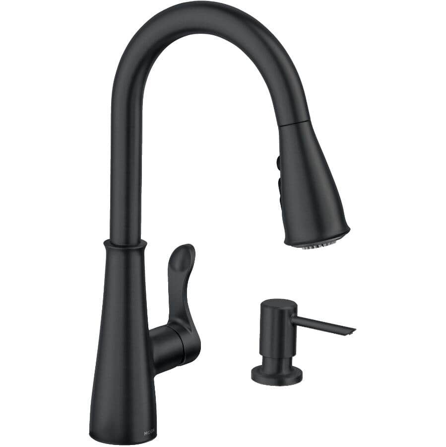 MOEN Hadley Single Handle Pull-Down Kitchen Faucet | Home Hardware