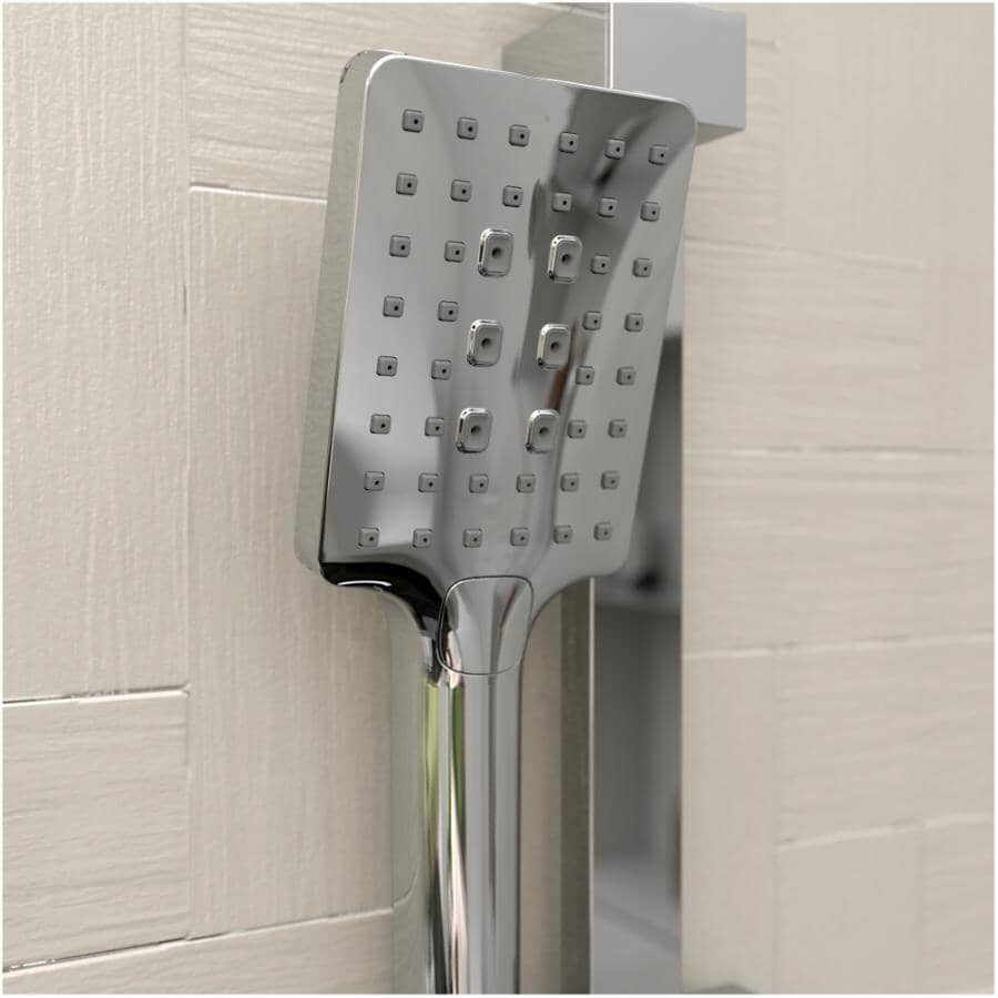 BÉLANGER ESSENTIAL Quadrato Single Handle Pressure Balanced Shower ...