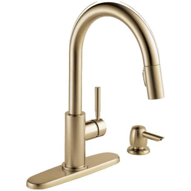 DELTA FAUCET Trask Single Handle Pull-Down Kitchen Faucet | Home Hardware
