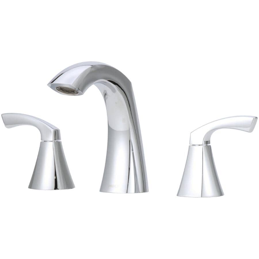 MOEN Lindor 2 Handle Widespread Lavatory Faucet | Home Hardware