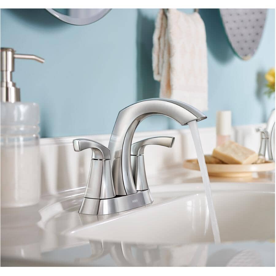 MOEN Lindor 2 Handle Centerset Lavatory Faucet | Home Hardware