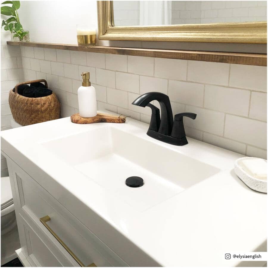 MOEN Lindor 2 Handle Centerset Lavatory Faucet | Home Hardware