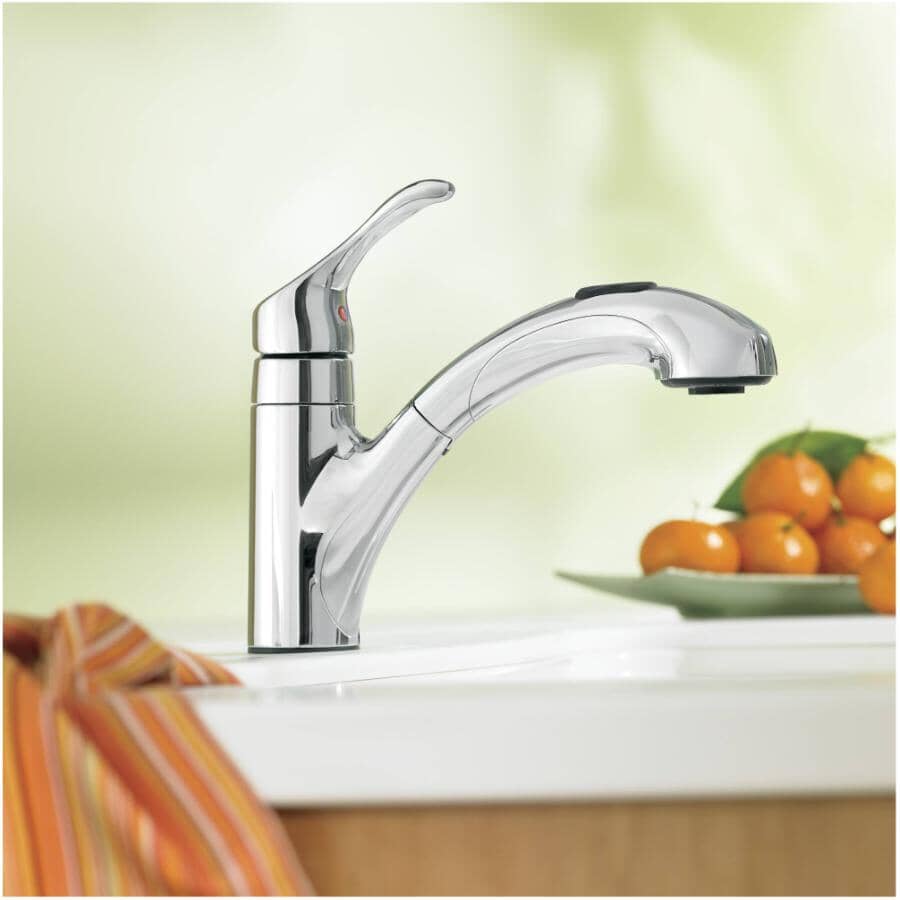 MOEN Renzo Single Handle Pull-Out Kitchen Faucet | Home Hardware
