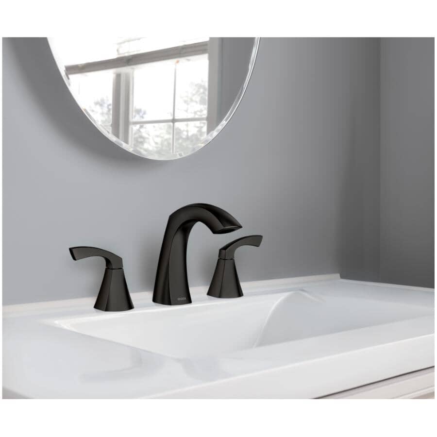 MOEN Lindor 2 Handle Widespread Lavatory Faucet | Home Hardware