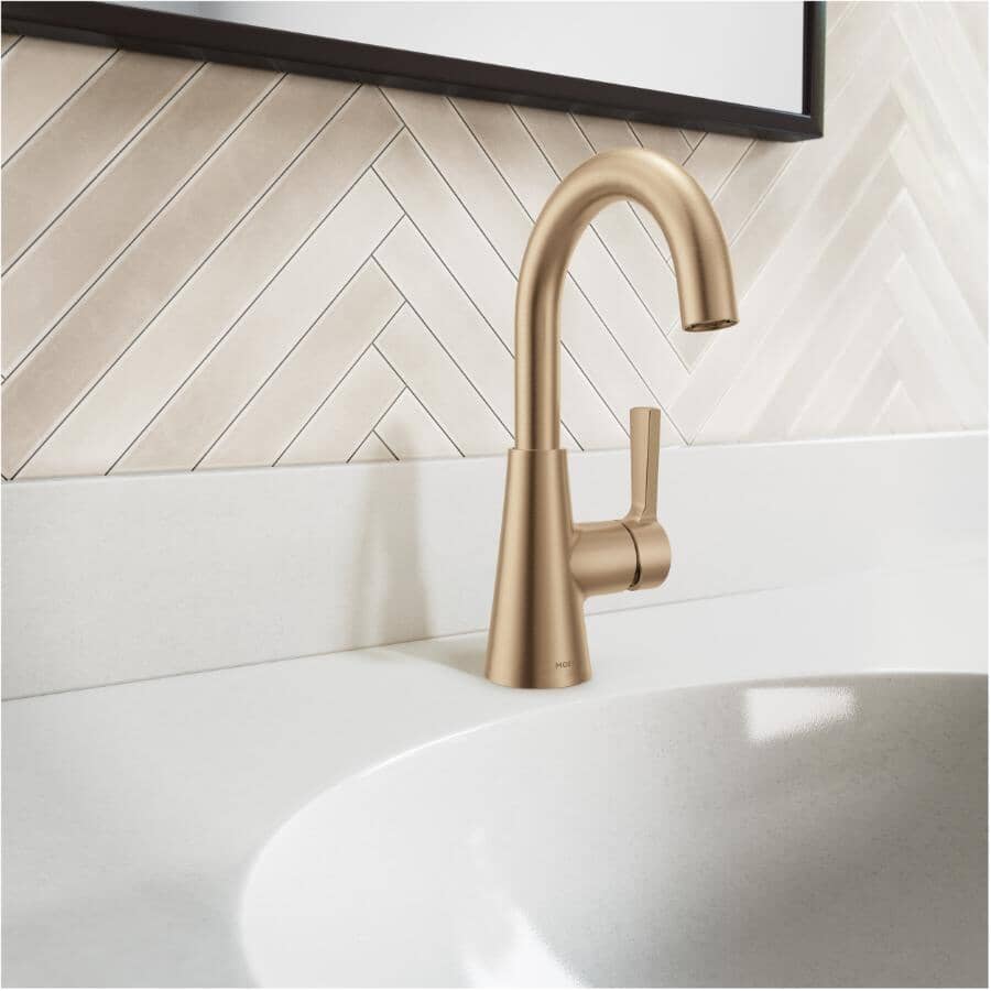 MOEN Mikah Single Handle Lavatory Faucet | Home Hardware