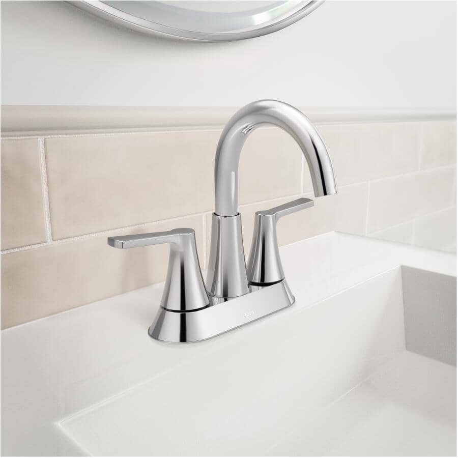 MOEN Mikah Two Handle Centerset Lavatory Faucet | Home Hardware