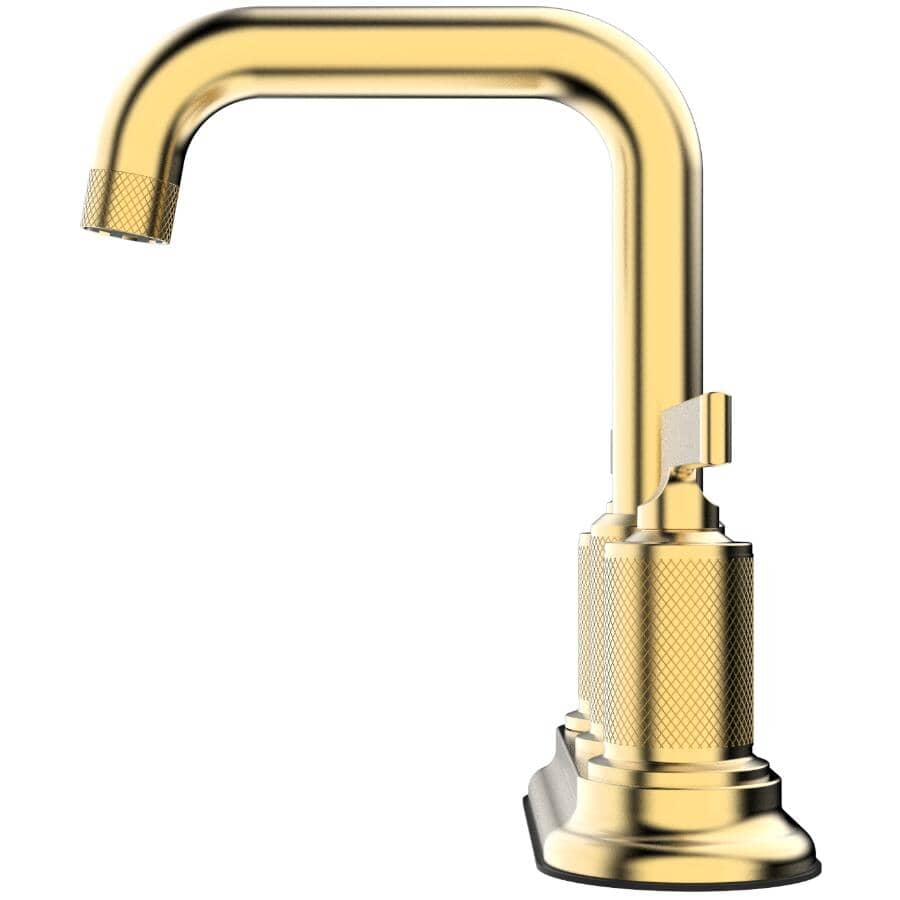 BÉLANGER ESSENTIAL Indy Two Handle Lavatory Faucet with Knurled Accents ...