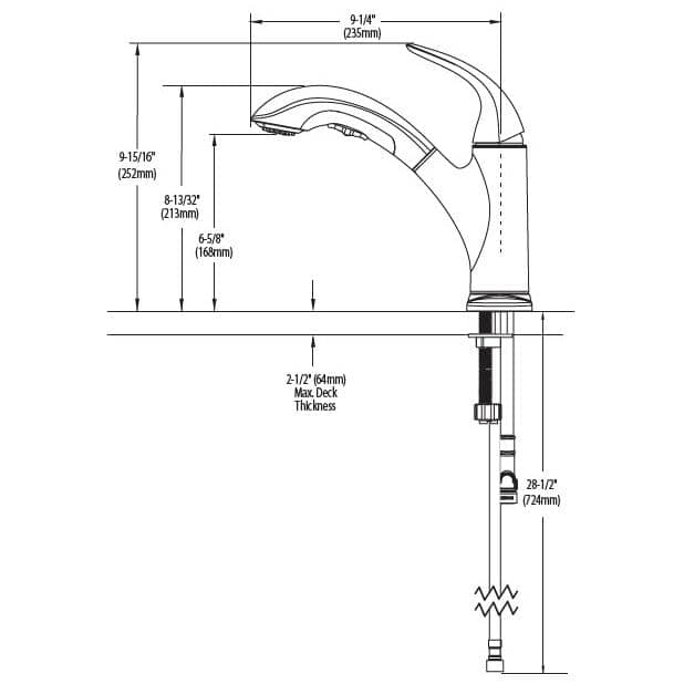 MOEN Medina Single Handle Pull | Home Hardware