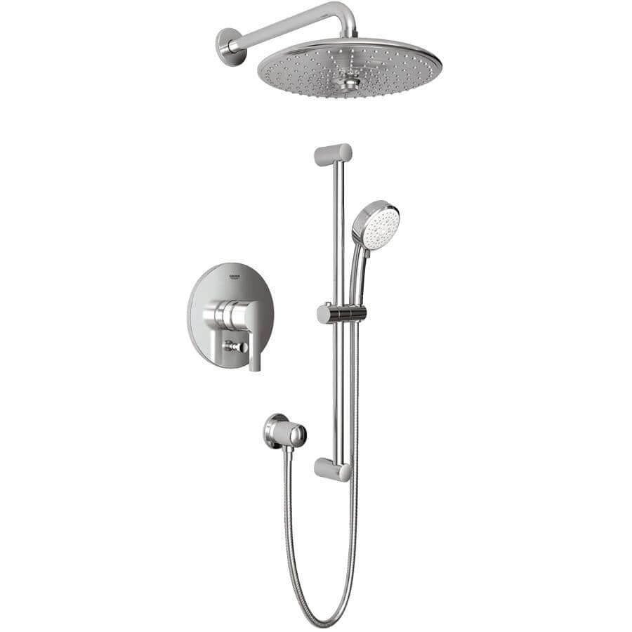 GROHE Lineare Single Handle Pressure Balanced Shower Faucet Kit | Home ...