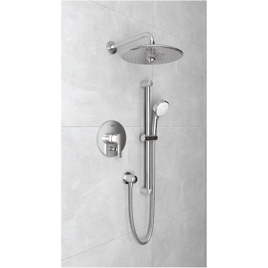 GROHE Lineare Single Handle Pressure Balanced Shower Faucet Kit | Home ...