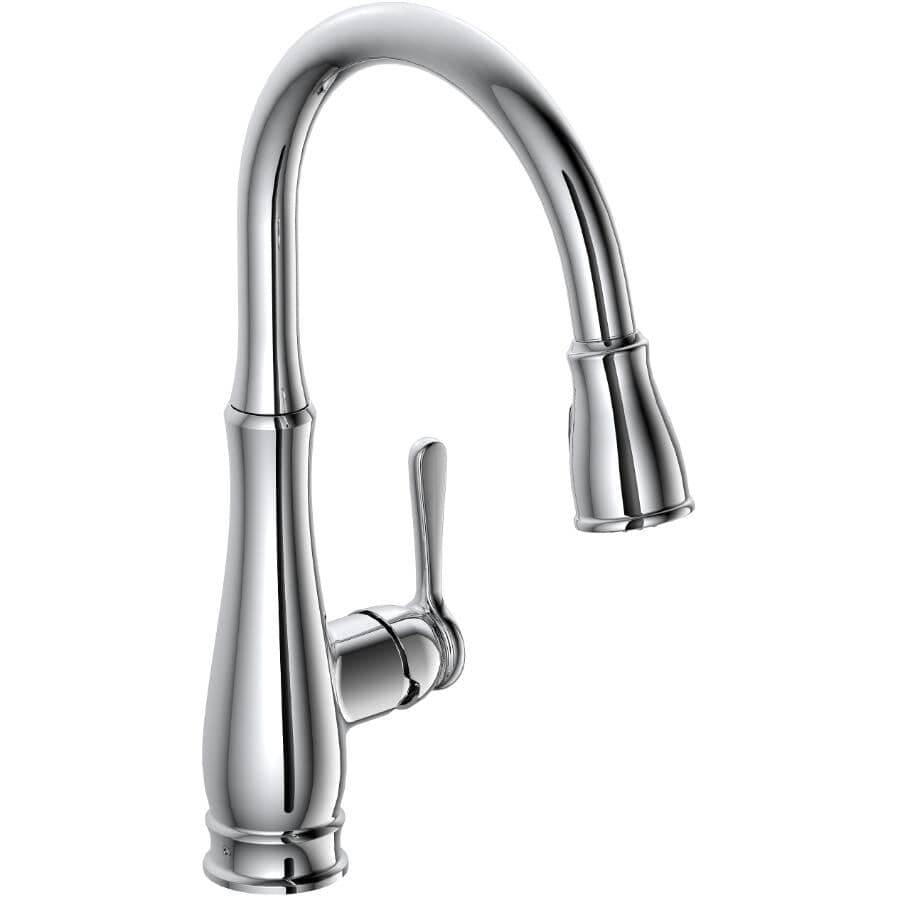 EUROSTREAM Whitley Single Handle Pull-Down Kitchen Faucet | Home Hardware