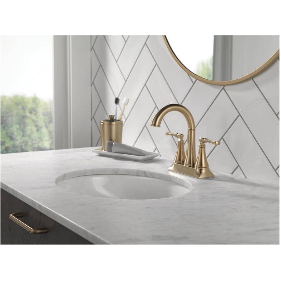 DELTA FAUCET Archdale 2 Handle Centerset Lavatory Faucet | Home Hardware