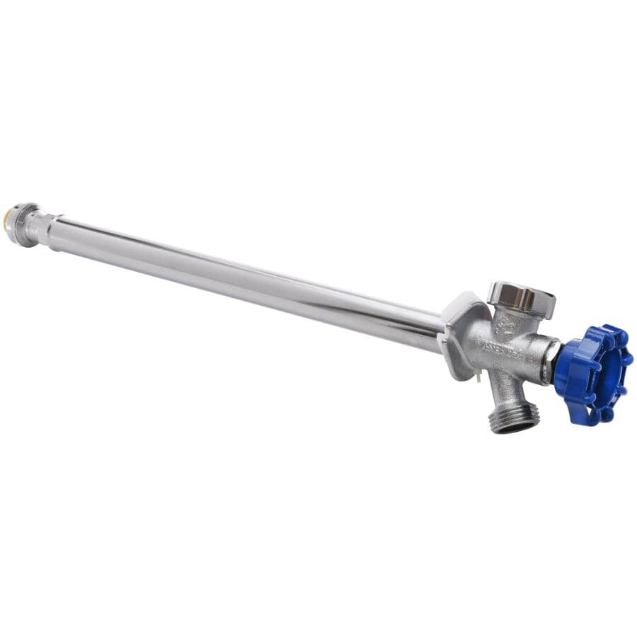 WATERLINE PRODUCTS 1/2" Push Fit x 3/4" Male Garden Hose Thread Frost ...