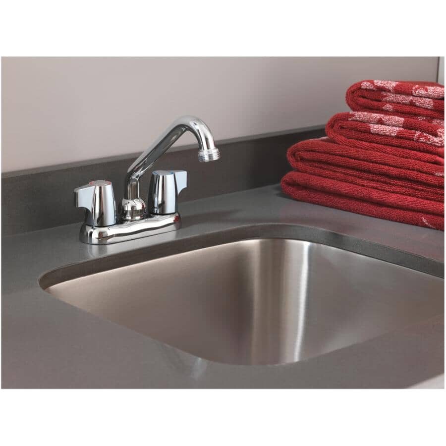 MOEN Manor 2 Handle Laundry Faucet | Home Hardware