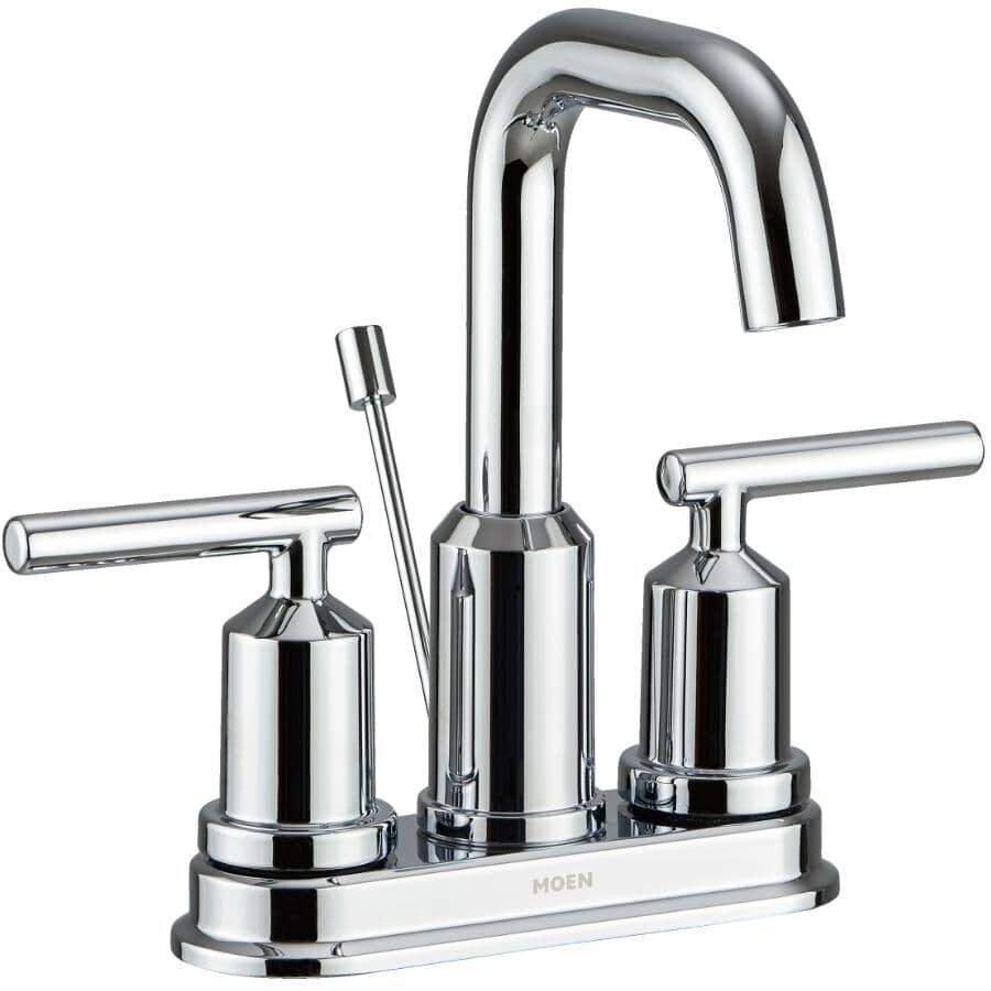 MOEN Gibson 2 Handle Lavatory Faucet - Chrome | Home Hardware