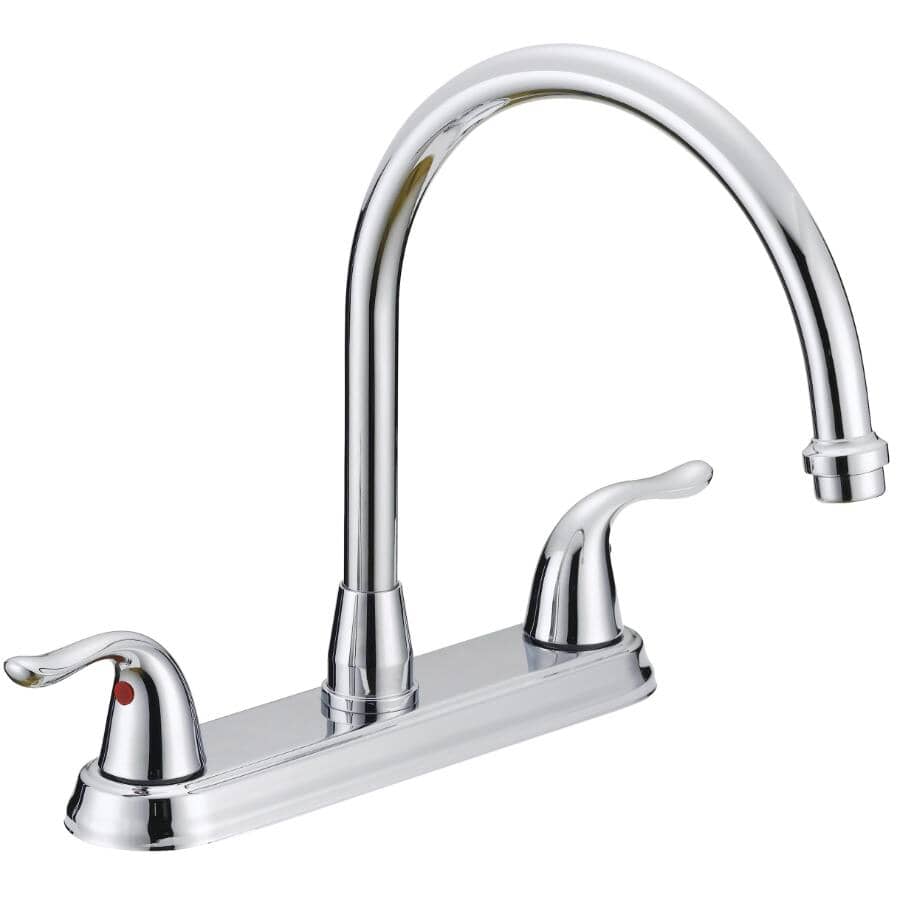 EUROSTREAM Merton 2 Handle Kitchen Faucet | Home Hardware