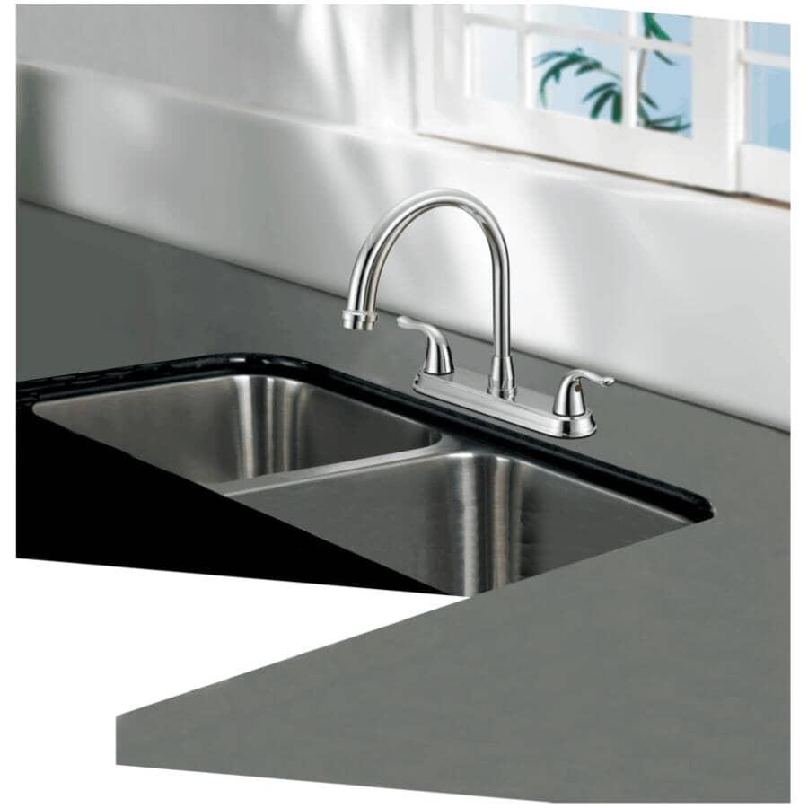 EUROSTREAM Merton 2 Handle Kitchen Faucet | Home Hardware