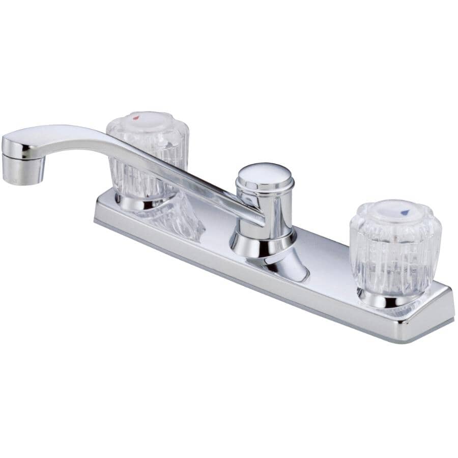 EUROSTREAM Kaveri 2 Handle Kitchen Faucet | Home Hardware