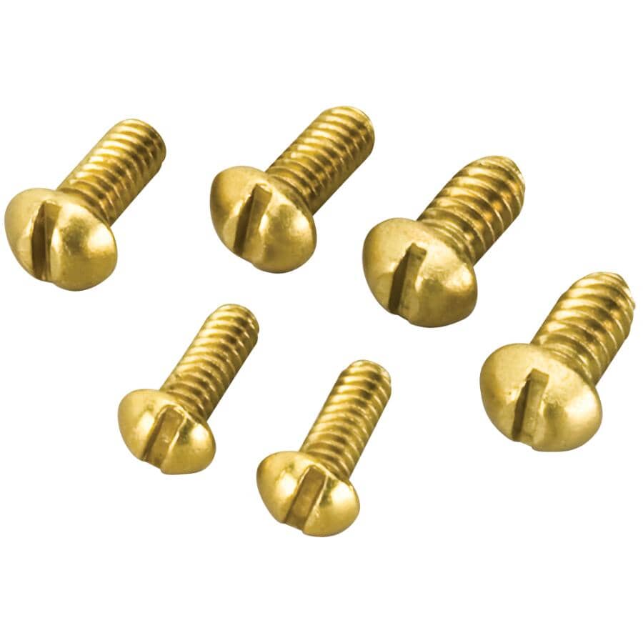 MOEN Bibb Screws - Assorted Sizes, 6 Pack | Home Hardware