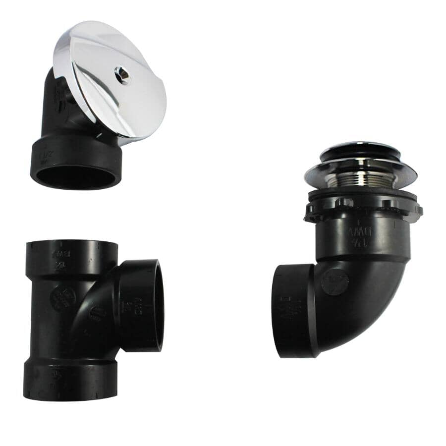 CANPLAS Waste & Overflow Convertible Kit | Home Hardware