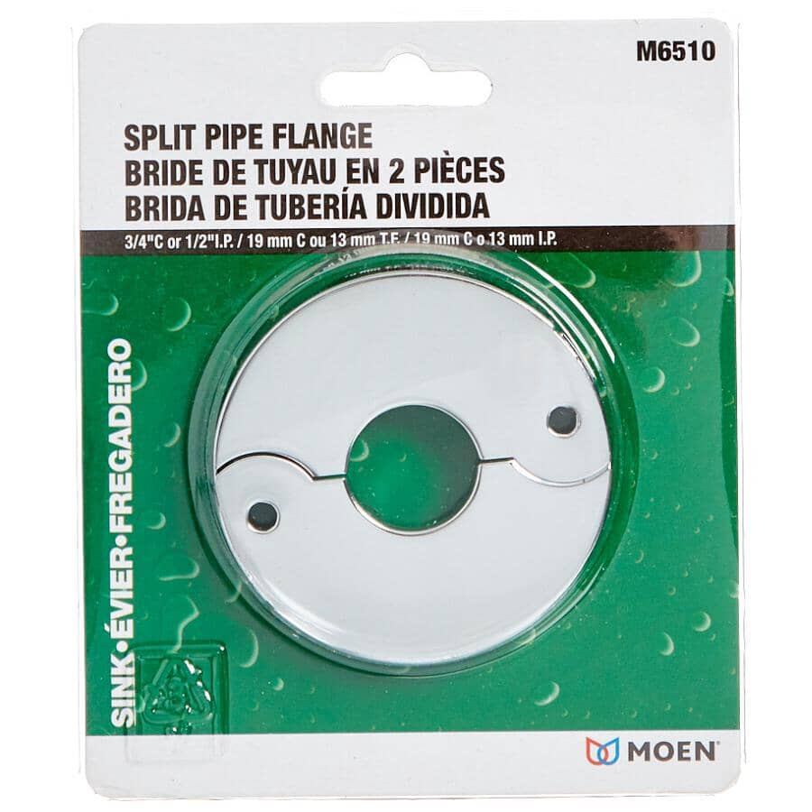 MOEN 3/4" Copper or 1/2"IPS Split Pipe Flange | Home Hardware