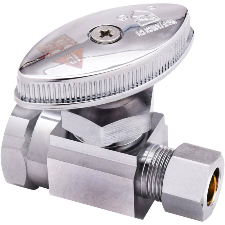 WATERLINE PRODUCTS 1/2" FPT x 3/8" Outside Diameter Compression ...