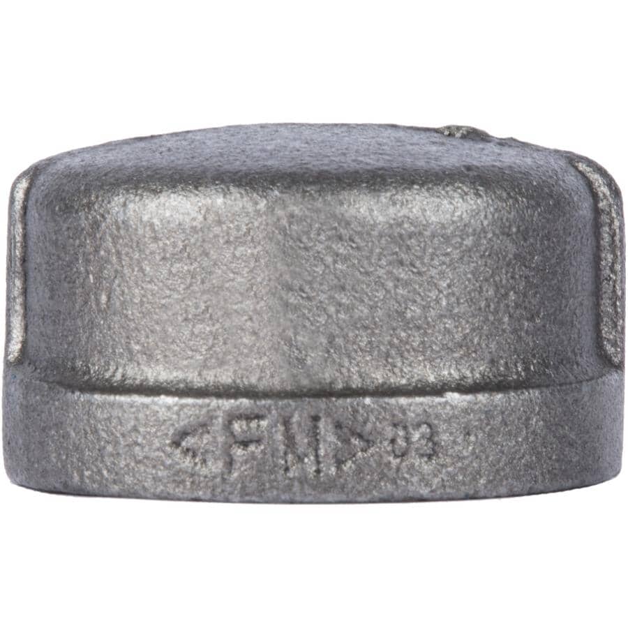 BOSHART INDUSTRIES 1-1/2" Black Iron Cap | Home Hardware