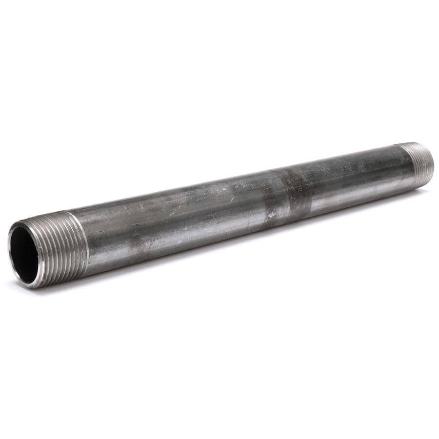 BOSHART INDUSTRIES 3/4" x 48" Threaded Black Steel Pipe | Home Hardware