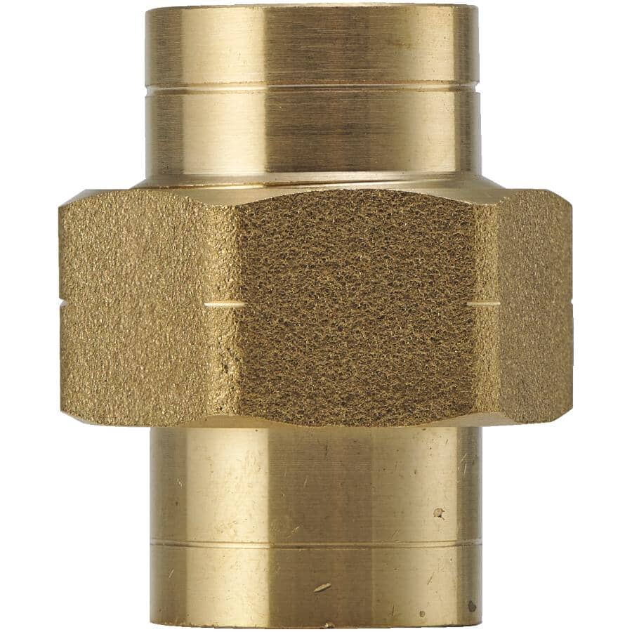 PROJEX 1/2" Brass Union for Copper Pipes | Home Hardware