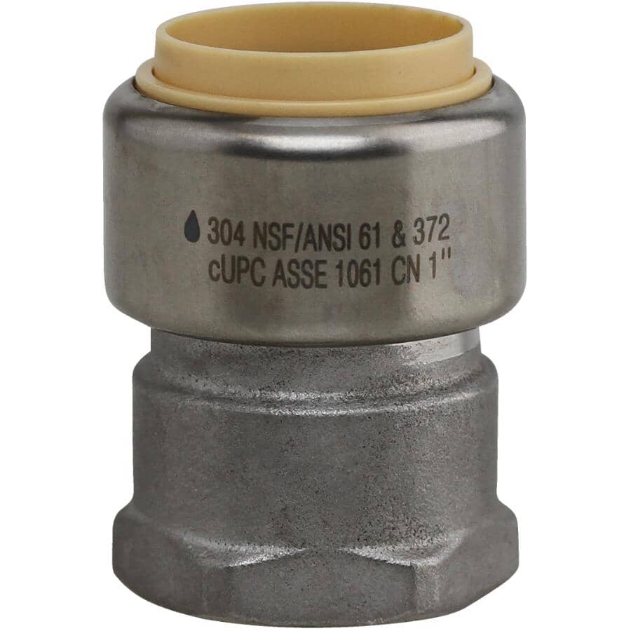 BOSHART INDUSTRIES 1" Push Fit x 1" FPT Push Fit Adapter | Home Hardware
