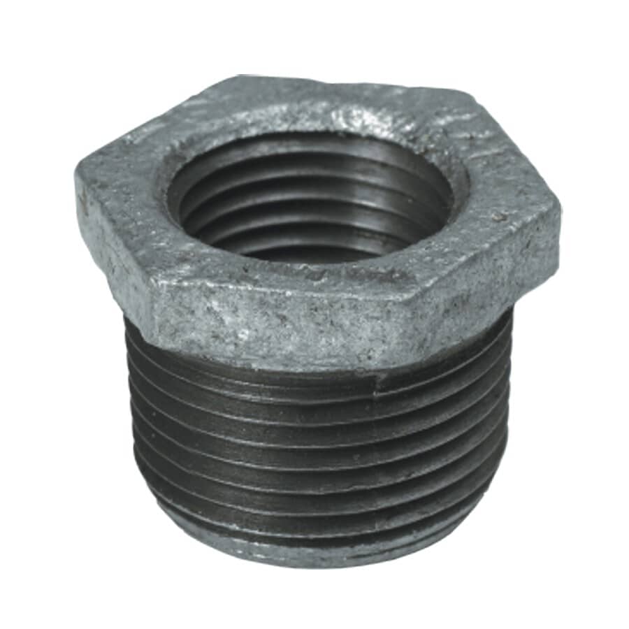 BOSHART INDUSTRIES 3/4" x 1/4" Galvanized Hex Bushing | Home Hardware