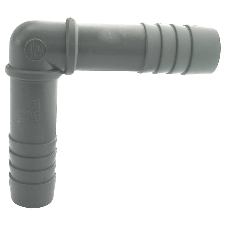PLUMB-EEZE 1/2" 90 Degree Poly Insert Elbow | Home Hardware