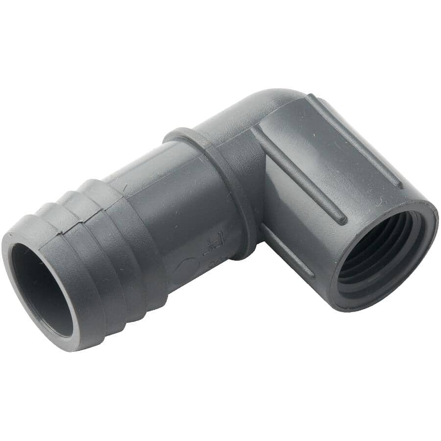 PLUMB-EEZE 1" Insert x 1/2" FPT 90 Degree PVC Elbow | Home Hardware