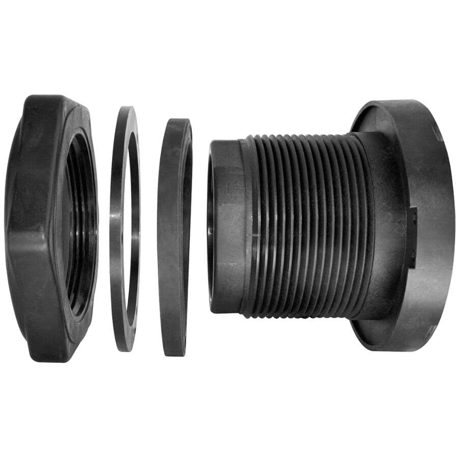 GREENLEAF 3/4" Poly Bulkhead & Tank Adapter | Home Hardware