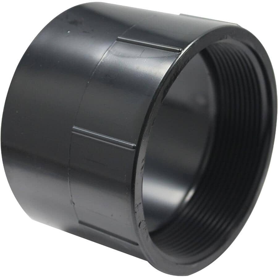 CANPLAS 4" Hub x 4" FPT ABS Adapter | Home Hardware